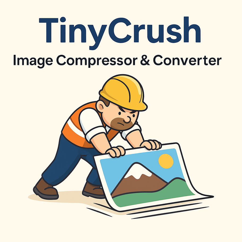 TinyCrush - Free Online Image Compressor & Format Converter